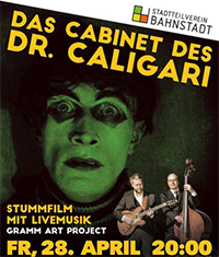 Grusel im B3: Stummfilm mit Jazzmusik - Stadtteilverein Bahnstadt e.V.